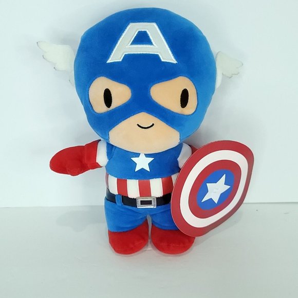 Marvel | Toys | Universal Studios Marvel Captain America Plush Stuffed ...